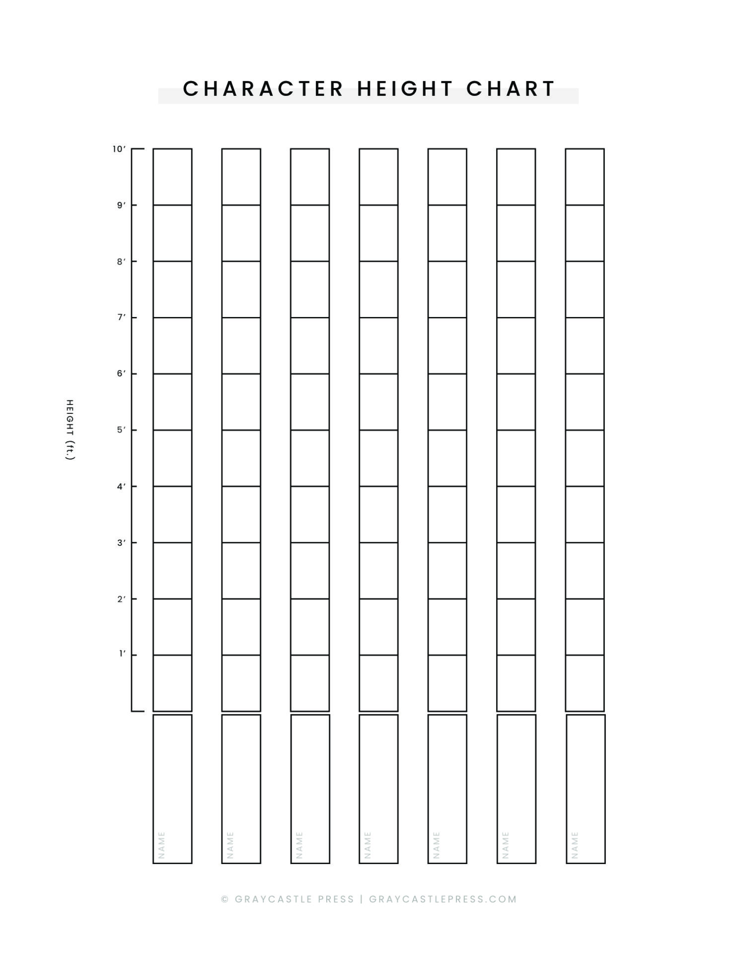 Height Charts: A Secret Weapon for Immersive Character Interactions for ...